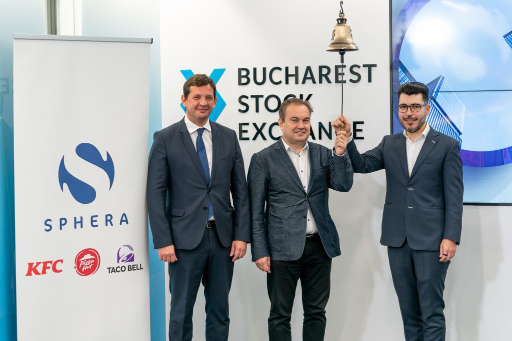 Tranzacții în valoare de 444,8 milioane de lei cu acțiuni Sphera ...