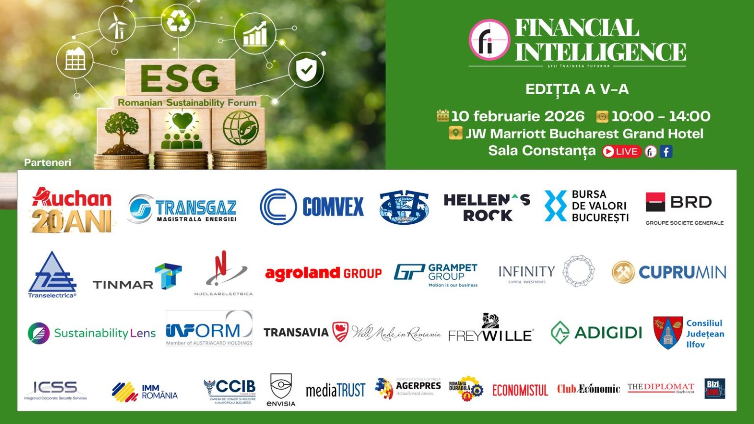 Financial Intelligence organizează a cincea ediție a evenimentului ...